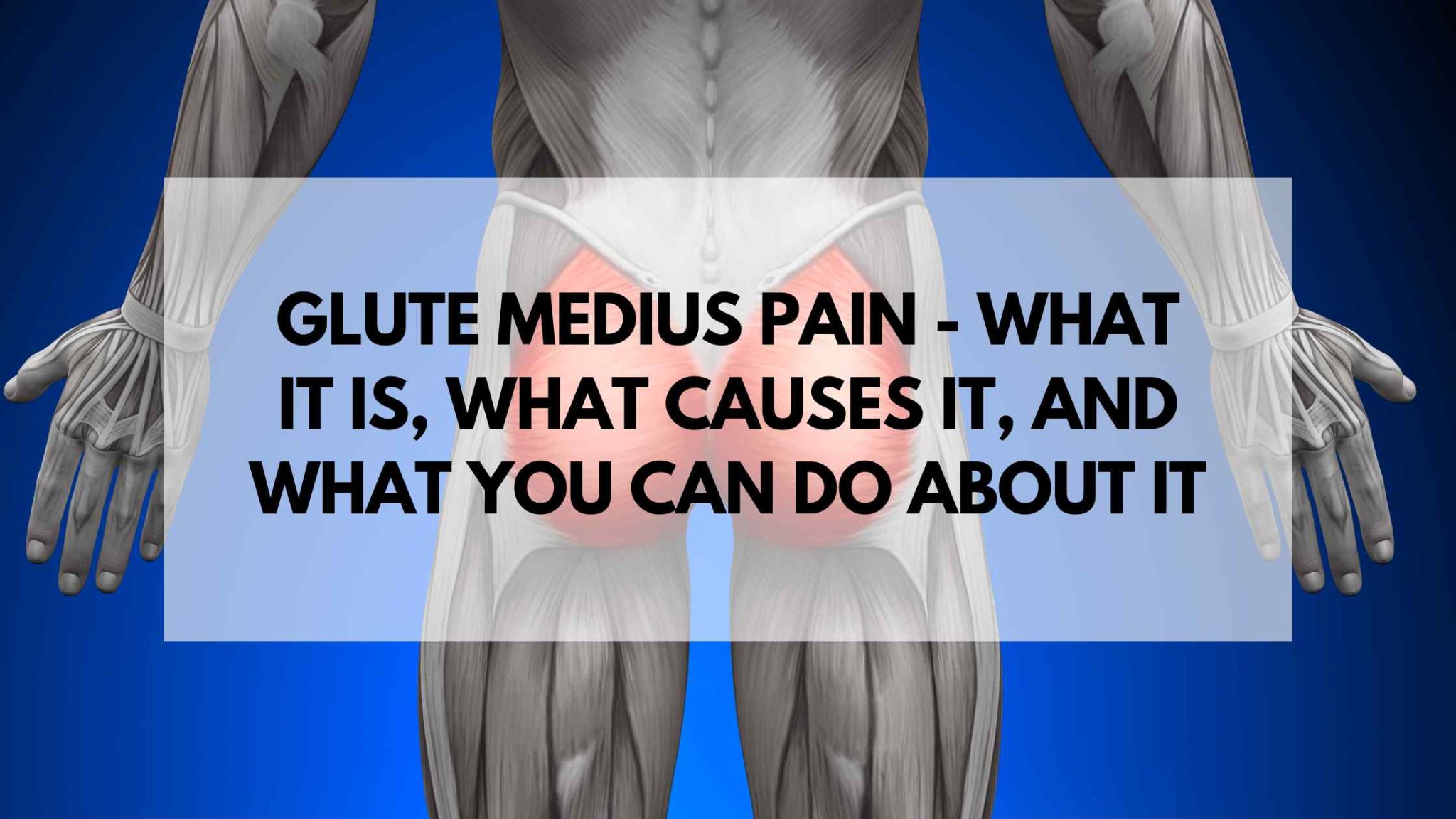 Gluteus Medius Pain - What it is, what causes it, and what you can do ...
